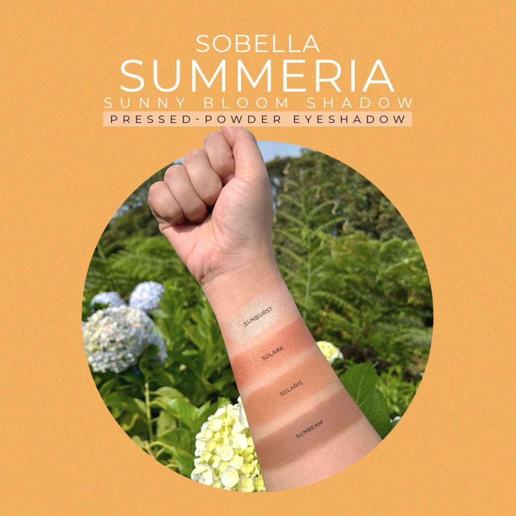 Sobella Summeria Edition (Sunny Bloom Eyeshadow) - Sobella Beauty